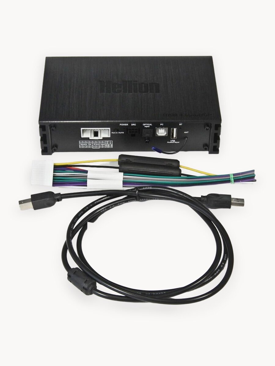 Усилитель автомобильный Hellion HAM4.6Pin DSP / процессор / (4 каналов усилитель/6 каналов процессор)