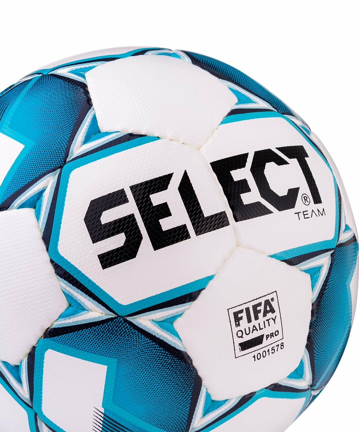 Мяч Select футбольный Select Team FIFA 2019, 5, белый, профессиональный, ручная сшивка