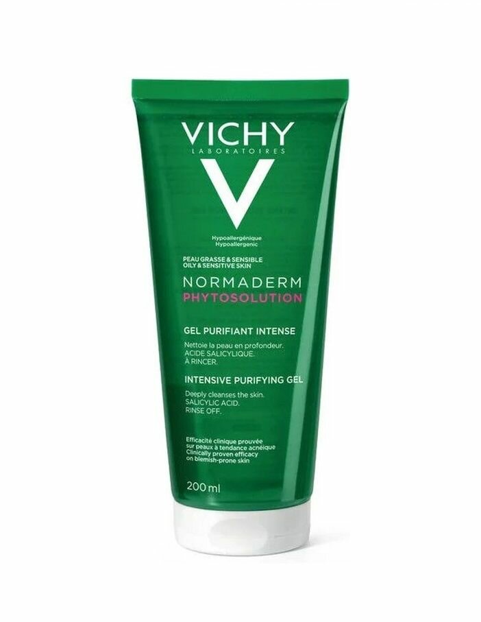 Vichy Normaderm Phytosolution Очищающий гель для умывания 200 мл
