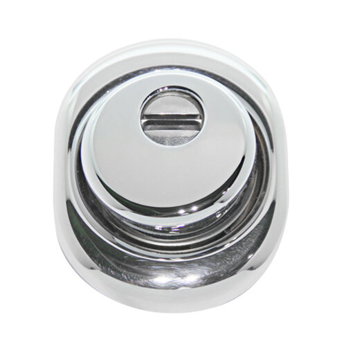 Врезная броненакладка усиленная DiSec BD-200 AC Anti-Strappo - Хром