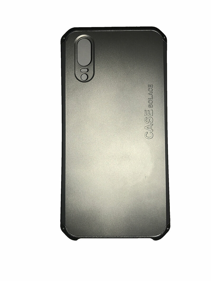 Противоударный чехол для Huawei P20, Case Solace, серебристый
