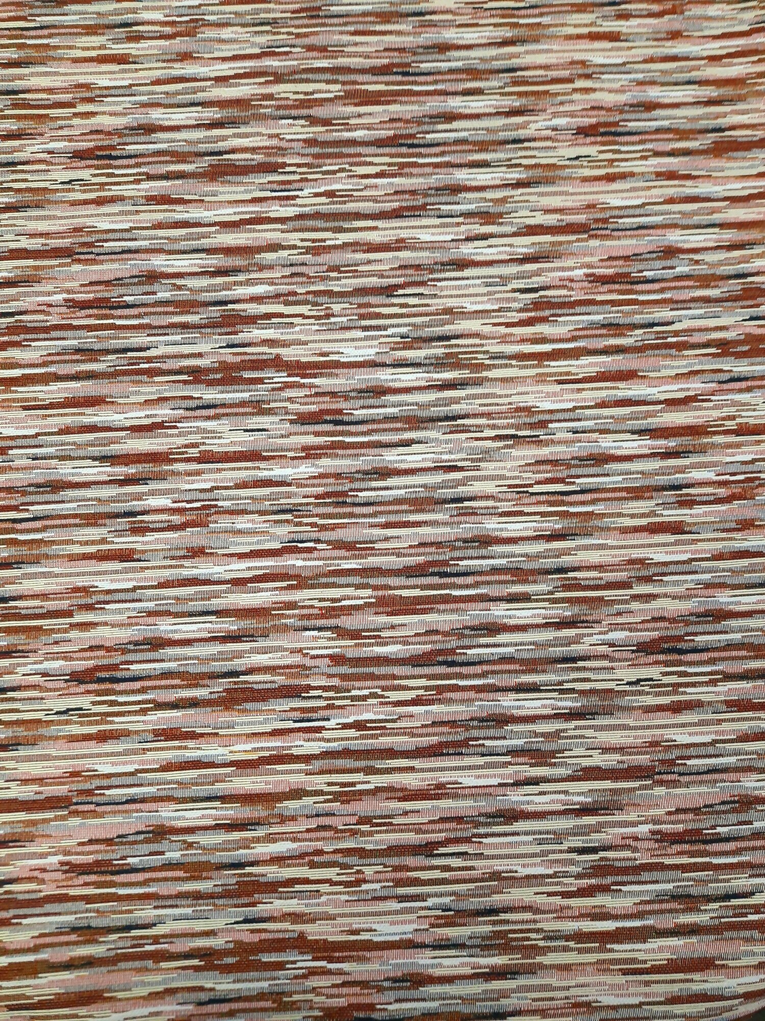 Ткань гобелен Кофейный Микс с хлопком