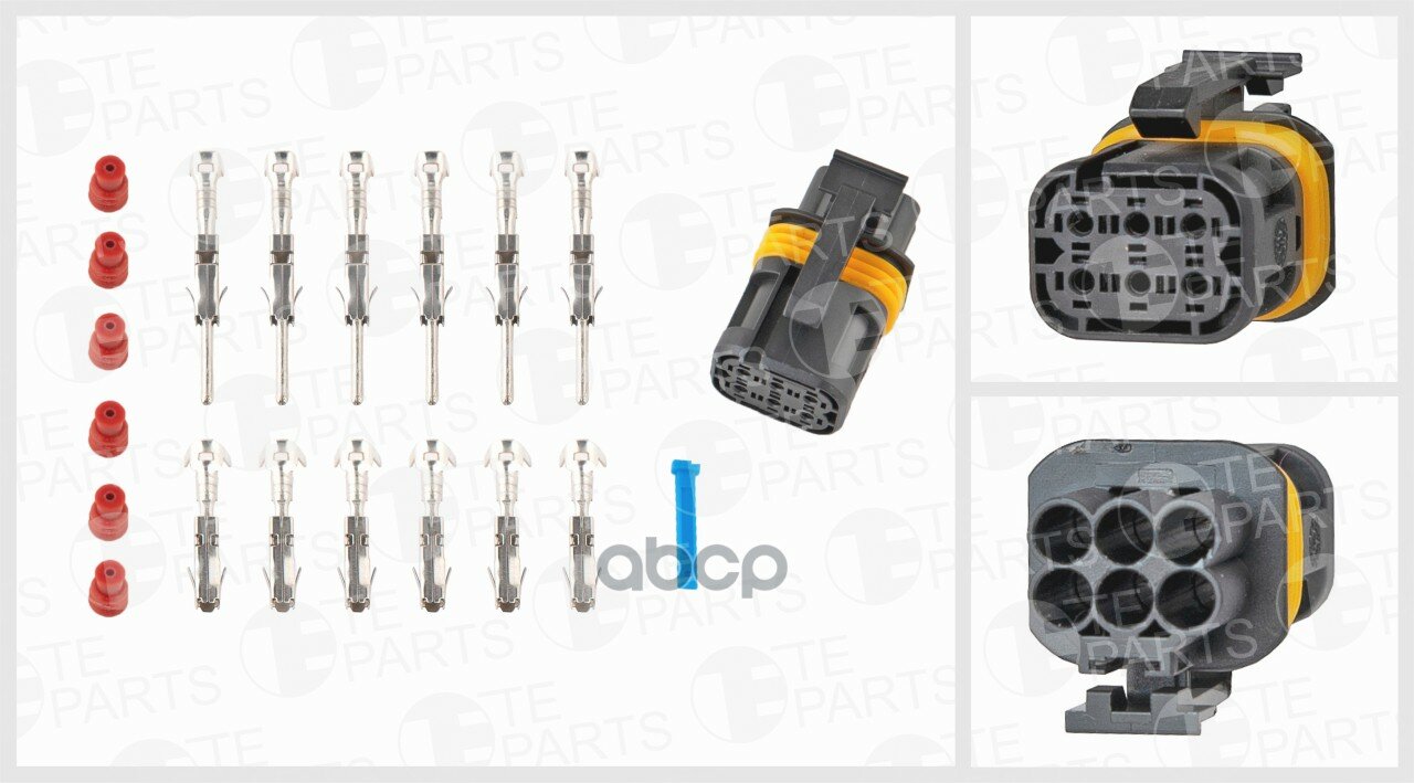 Разъём 6и контактный (2Х3) TE PARTS арт. 7811643