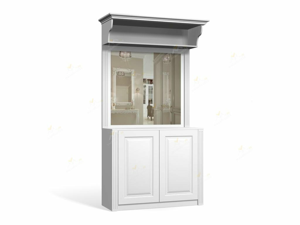 Трюмо МебельЛэнд24 Классика 80x40x220 с зеркалом