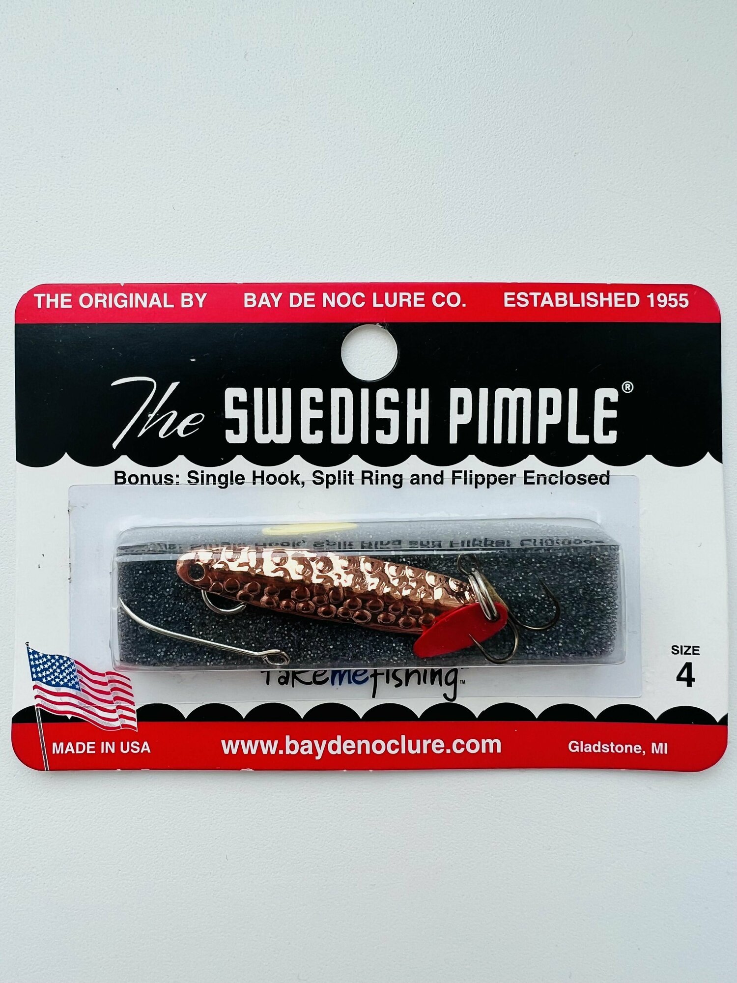 Блесна зимняя The Swedish Pimple 4