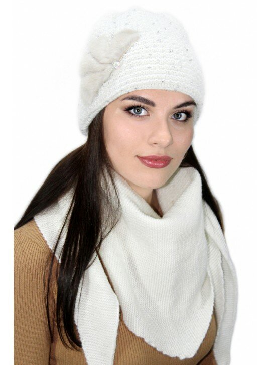 Шапка Комплект "Месея" косынка для женщин