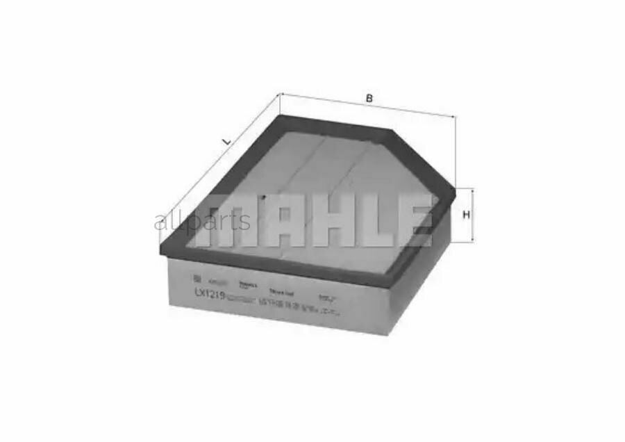 MAHLE LX1219 Фильтр воздушный