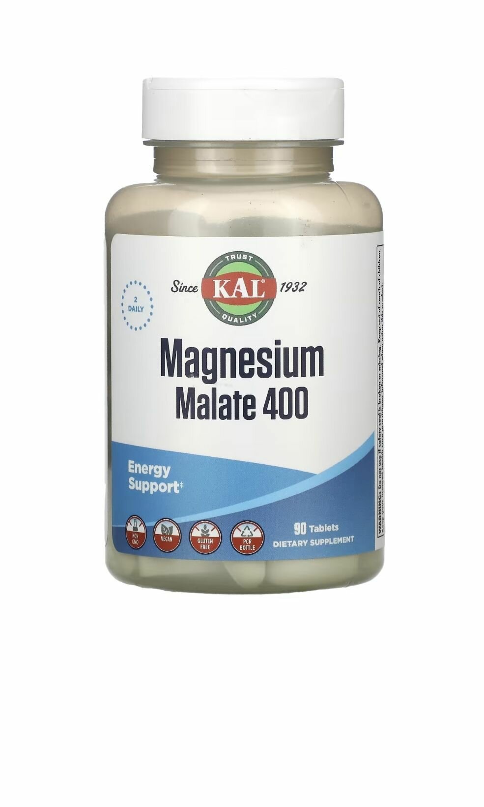 Магний Малат KAL Magnesium Malate 400 mg 90 таблеток