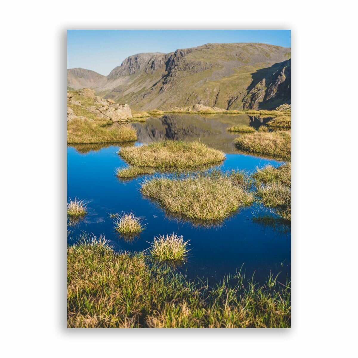 Постер, плакат на бумаге / Природа Великобритании - Горы / Размер 60 x 80 см