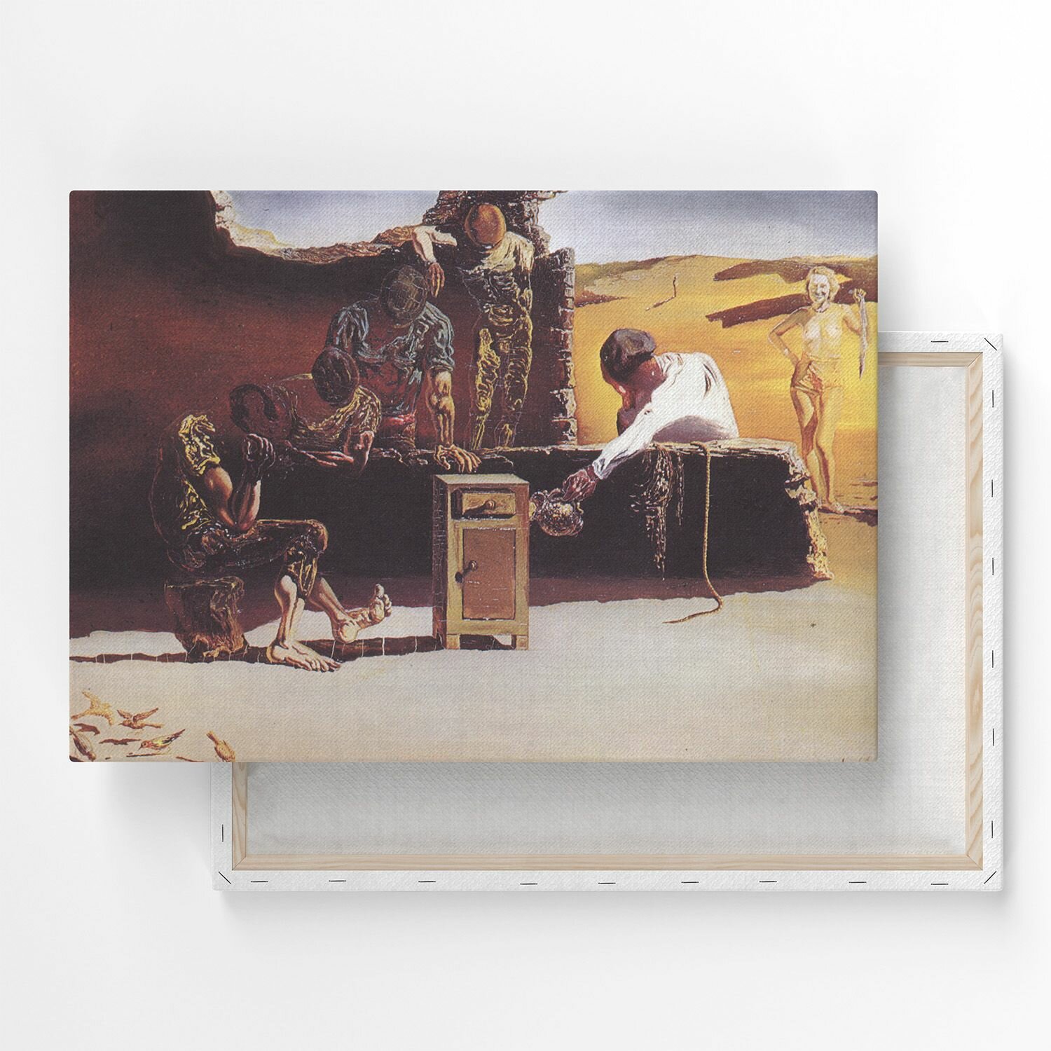 Картина на холсте, репродукция / Сальвадор Дали - Кардинал, кардинал / Размер 30 x 40 см