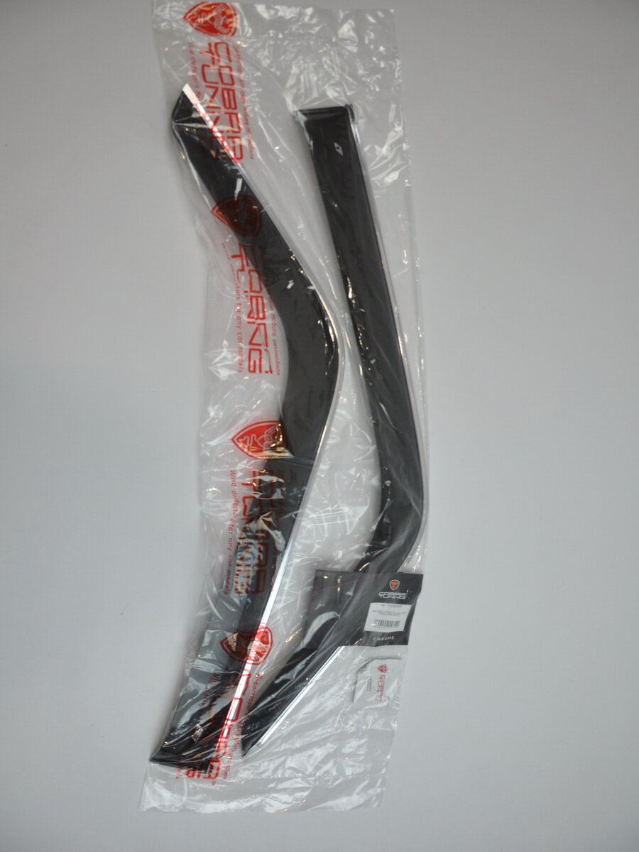 Дефлекторы окон для Ваз 21213 "Нива" 3-х дв. Хром. Молдинг "CT"