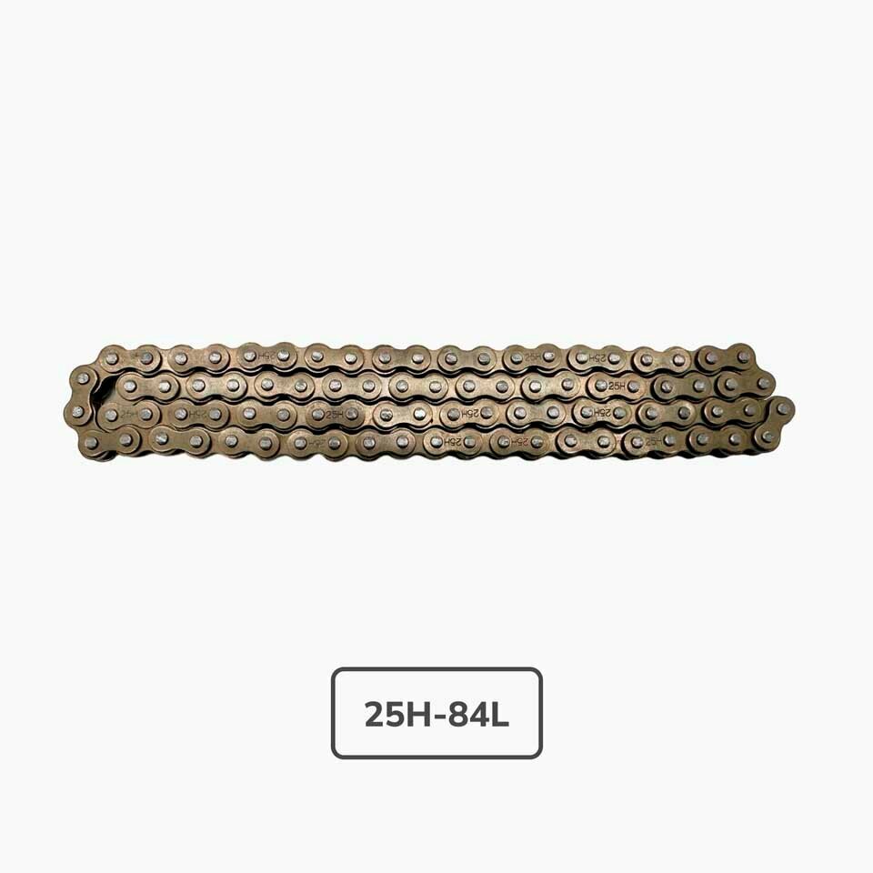 Цепь ГРМ на мопед Альфа, Дельта 110cc, 152FMH,152FMI (25H-84L) роликовая