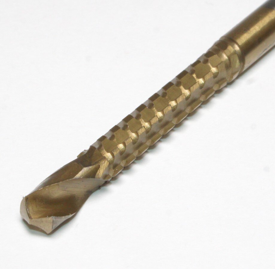 Сверло-фреза универсальное титановое покрытие 8 мм FIT36408