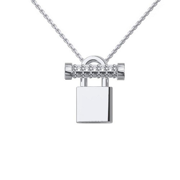 Колье, серебро, 925 проба, родирование