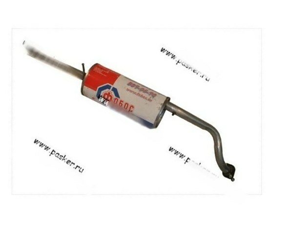 Глушитель chevrolet lanos фобос сталь dx52/53 алюмокремнивое покрытием as120 закатной 303