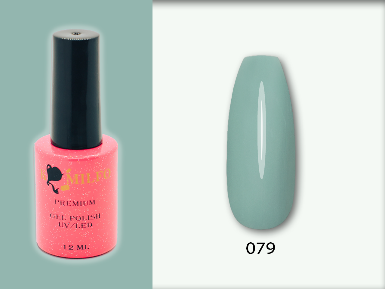 079 KOMILFO гель лак 12 мл.