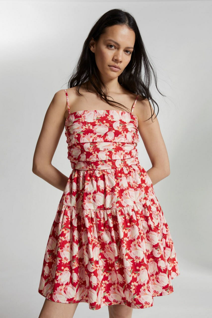 Платье Платье с плиссированным лифом Babydoll