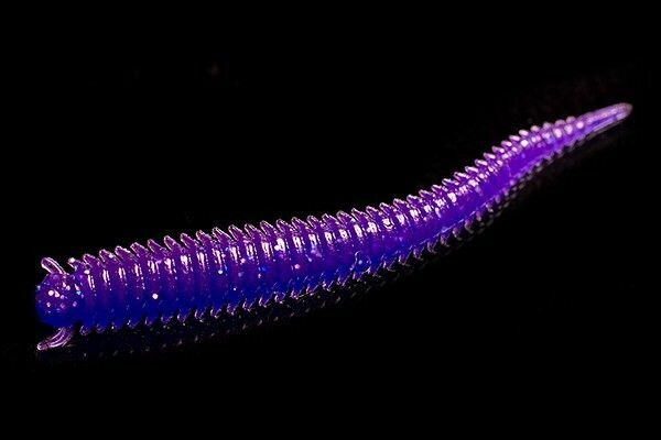 Мягкие приманки Jara Baits Nano Series VIRMWORM-45 Мидия # 13 UV (15шт)