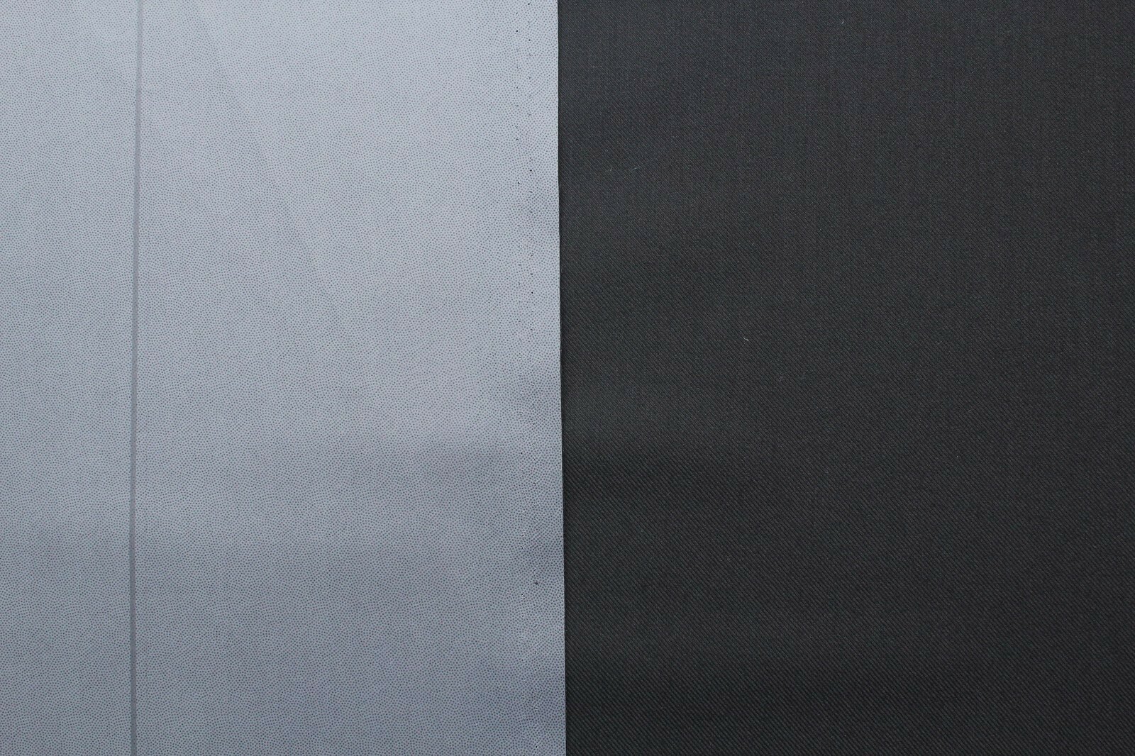 Ткань Шерсть костюмная на мембране 250г/м2 черная Италия, 340 г/пм, ш134см, 0,5 м