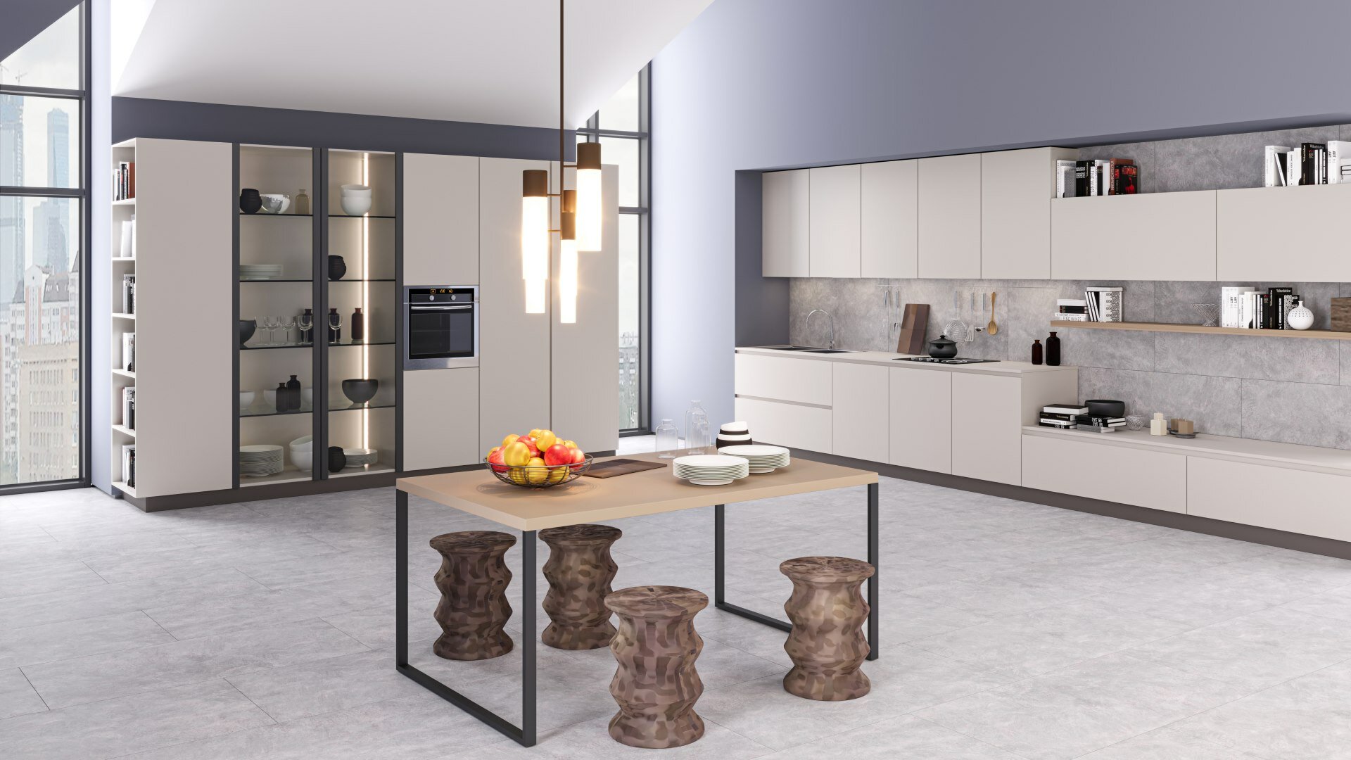 Керамогранит Neodom Imperial River Carving 60x120 N40016 под камень матовая Глазурованная, Износостойкая, Морозостойкая, морозостойкая