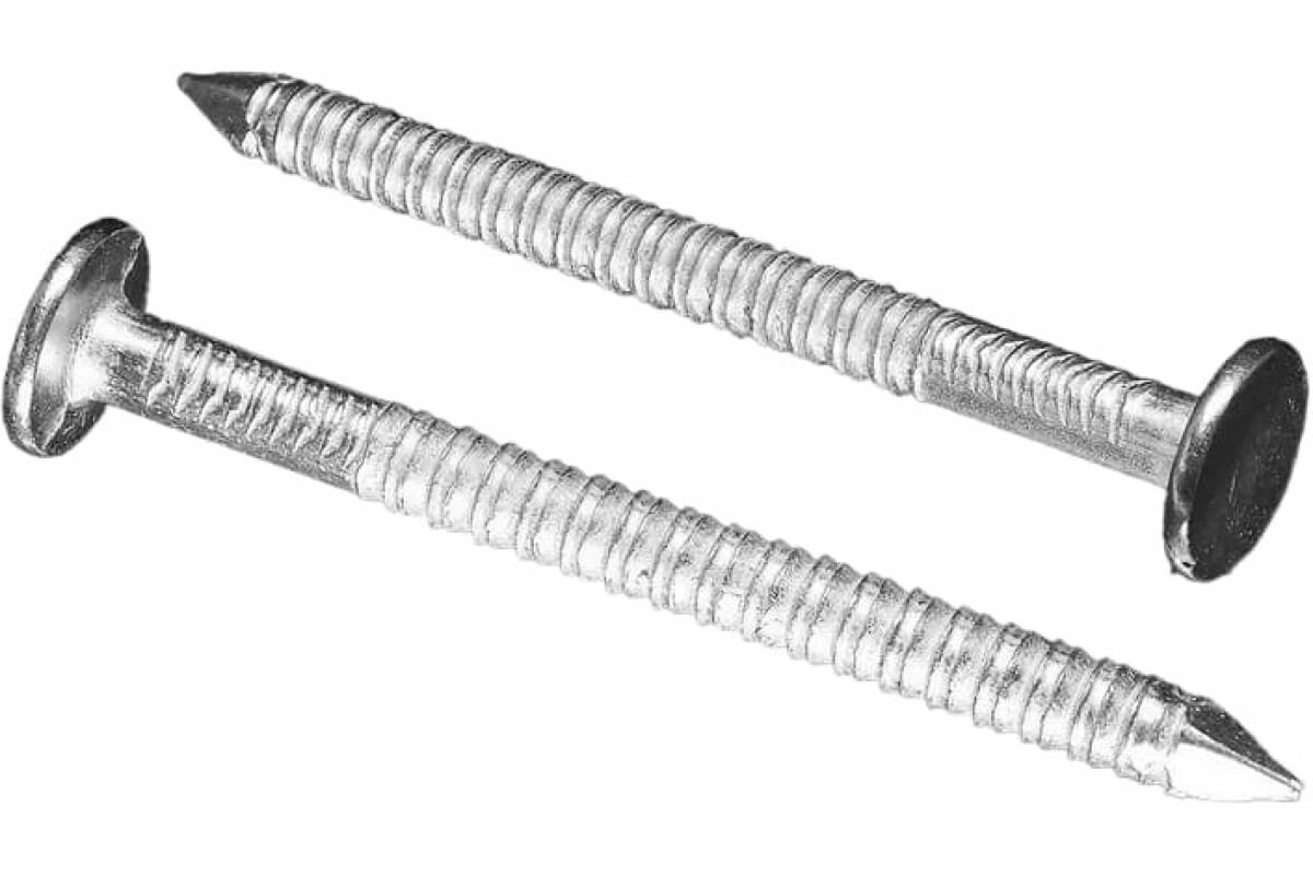 BOWT Гвозди ершеные с плоской головкой цинк 4,2x50 500 шт C03825