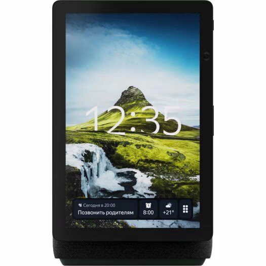 Колонка Яндекс Станция Дуо Max, Zigbee, зеленая, голосовая Алиса