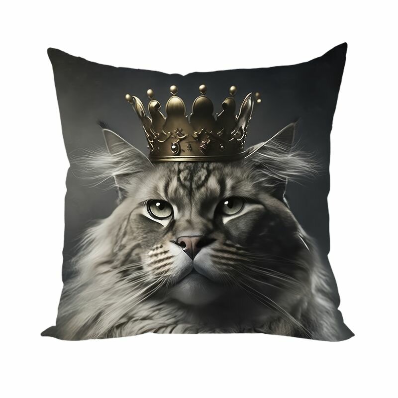 Коты-Короли Гарри 40х40 велюр