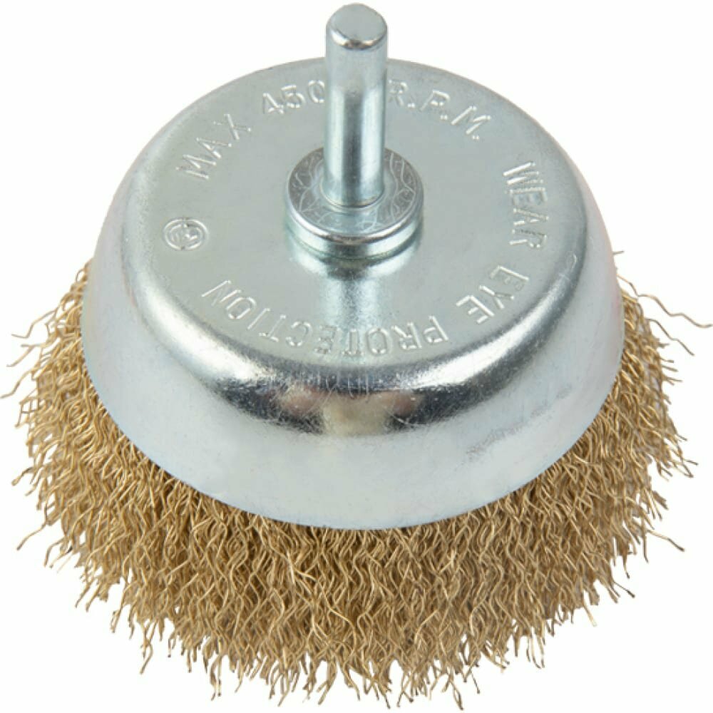 Щетка дисковая с гофрированной проволокой 75 мм KENDO 76000620