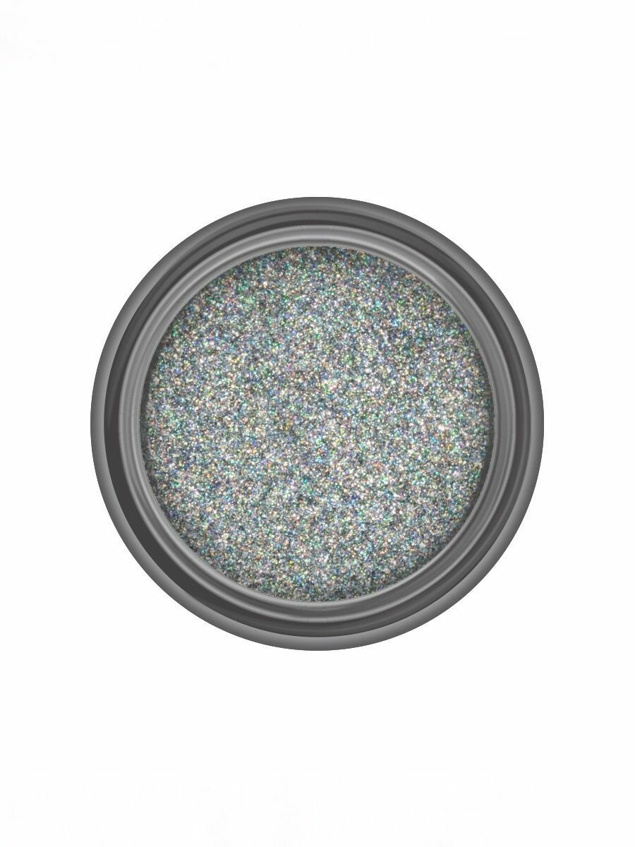 Пигмент для дизайна ногтей с эффектом голограммы ZET-01 Лазер