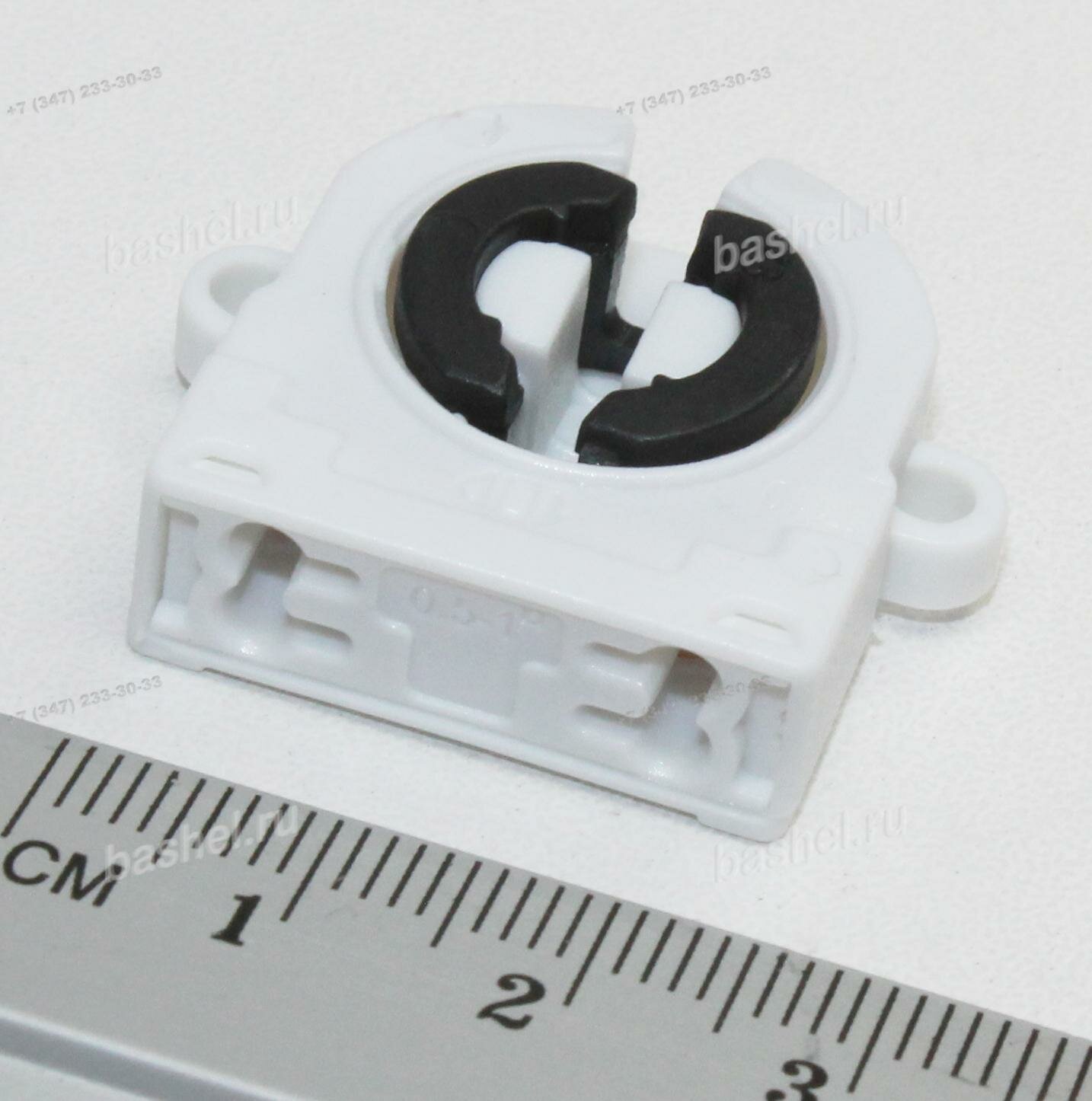 Патрон Ecola G13 торцевой поворотный с ушками для крепления AB13LWEAY