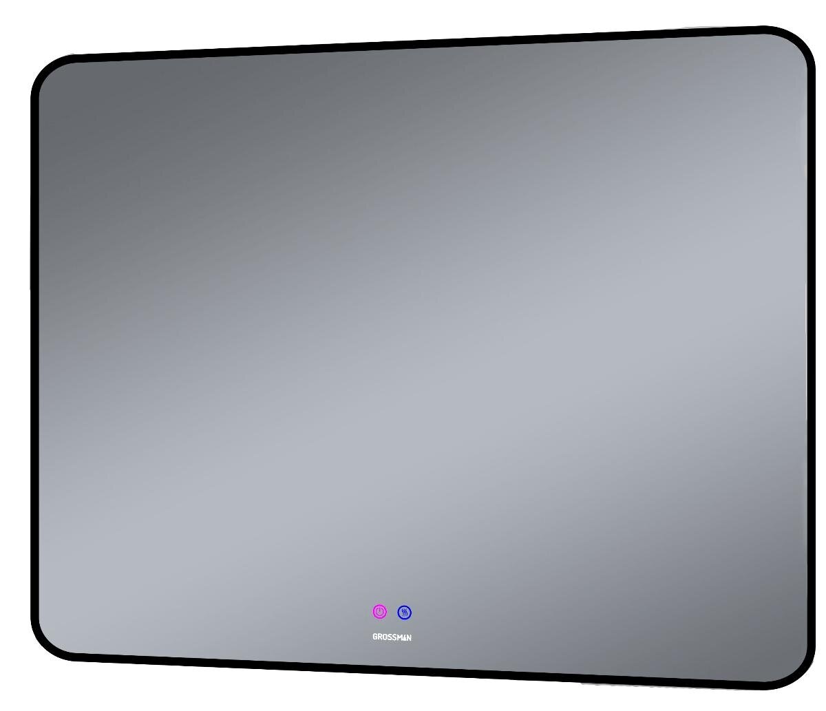 Зеркало Grossman ELEGANS-норма Black 100x80 17100802 черное