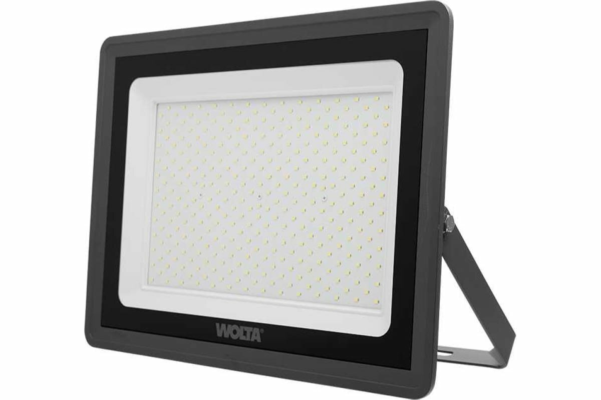 Светодиодный прожектор Wolta 300Вт, 5700К Холодный белый свет, IP65, SMD WFL-300W/06