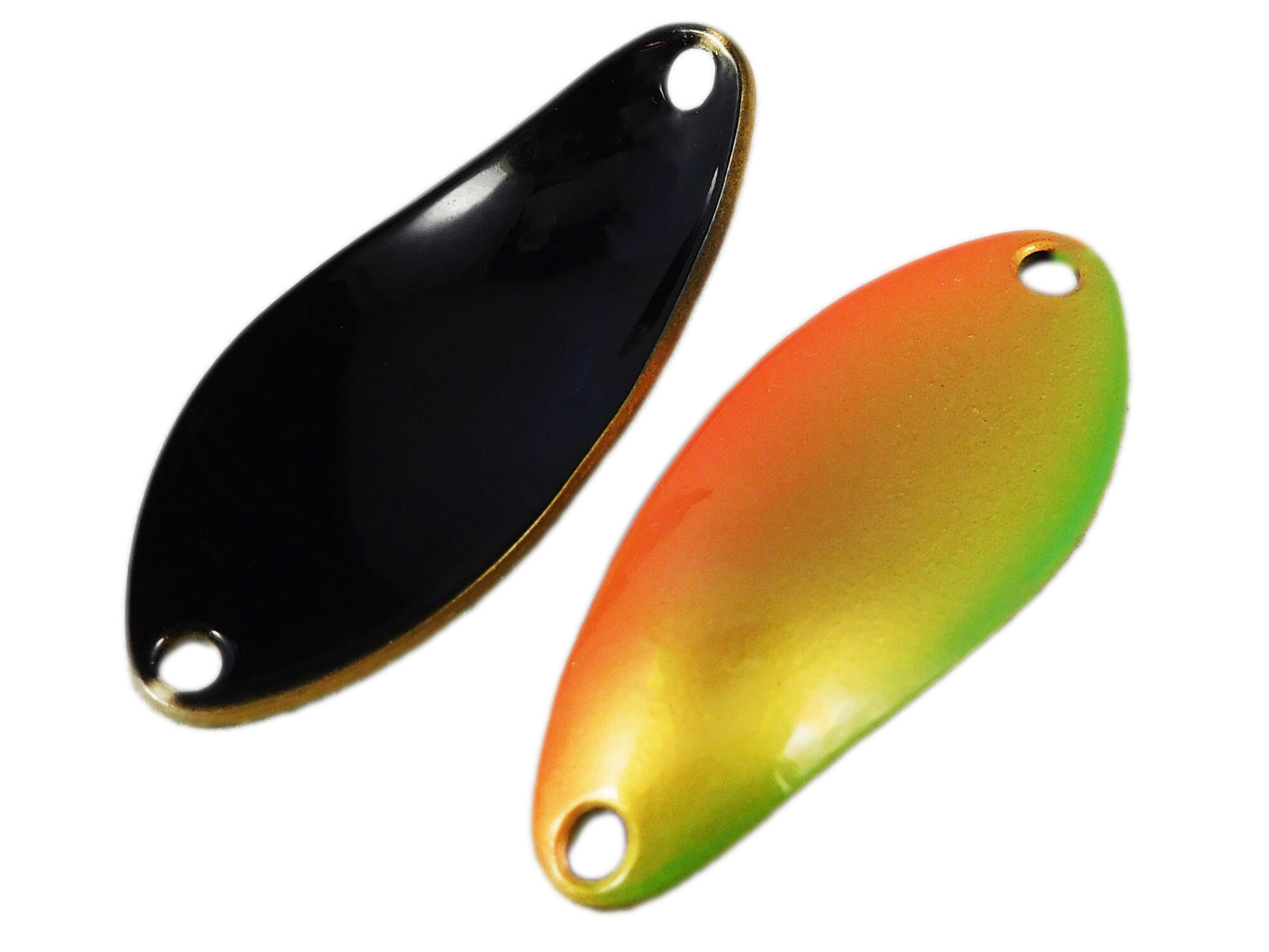 Набор 2ШТ Блесна колебалка Зябликов Пиксель 3 см. 3.6гр fluo