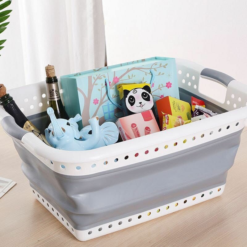 Складная корзина для белья и одежды