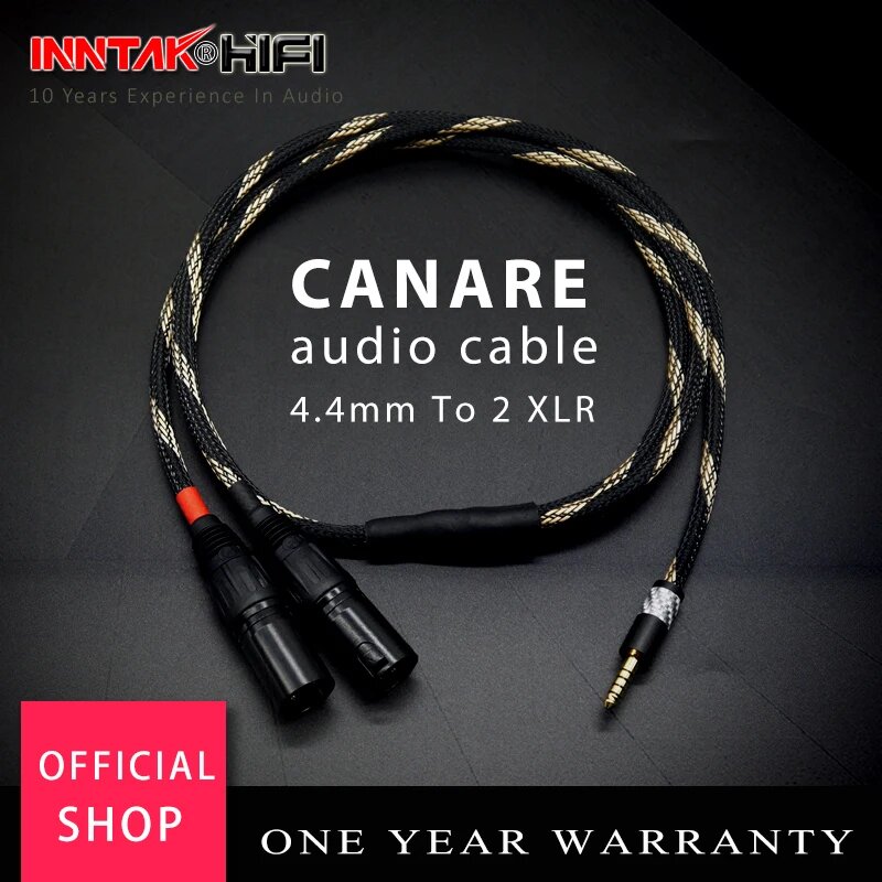 Аудиокабель Canare 4.4мм до XLR, 0.5/1/1.5/2/3/5 м 50cm