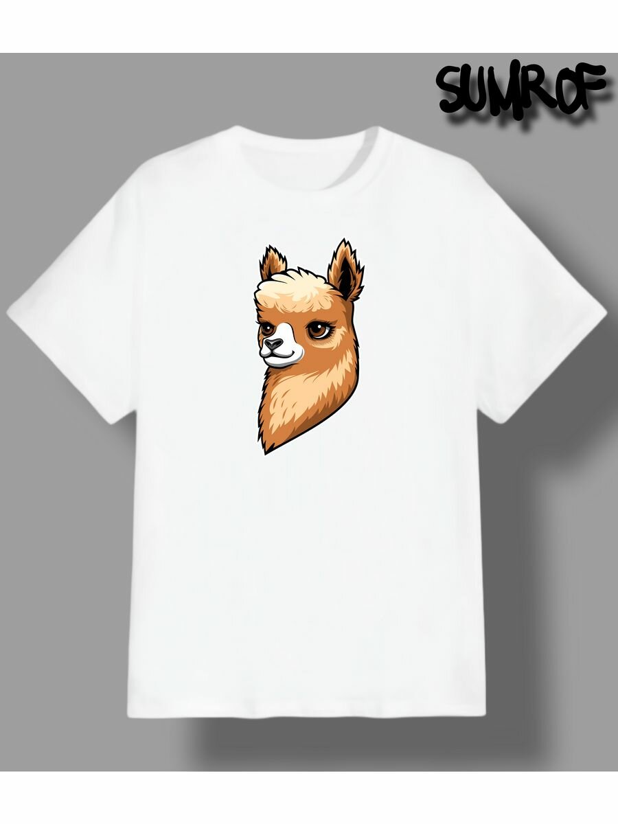 Футболка лама