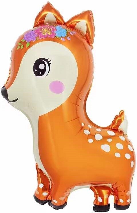 Шар (38'/97 см) Фигура, Олененок, 1 шт.