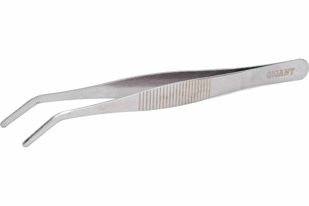 Изогнутый пинцет Gigant 160 мм GCT-160
