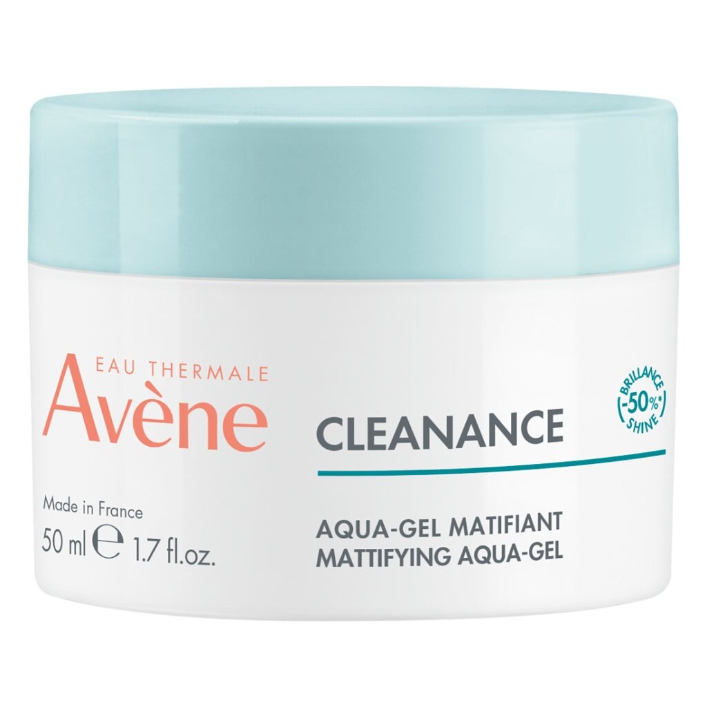 Аква-гель AVENE Cleanance, для проблемной кожи, матирующий, увлажняющий, 50мл