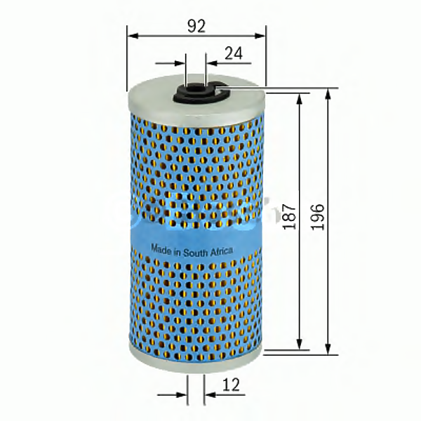 BOSCH 1 457 429 267 (0001802509 / 6161800009 / 6161800510) фильтрующий элемент масла (б) \mb 207 / 209 / 307 / 309 / 407 / 409