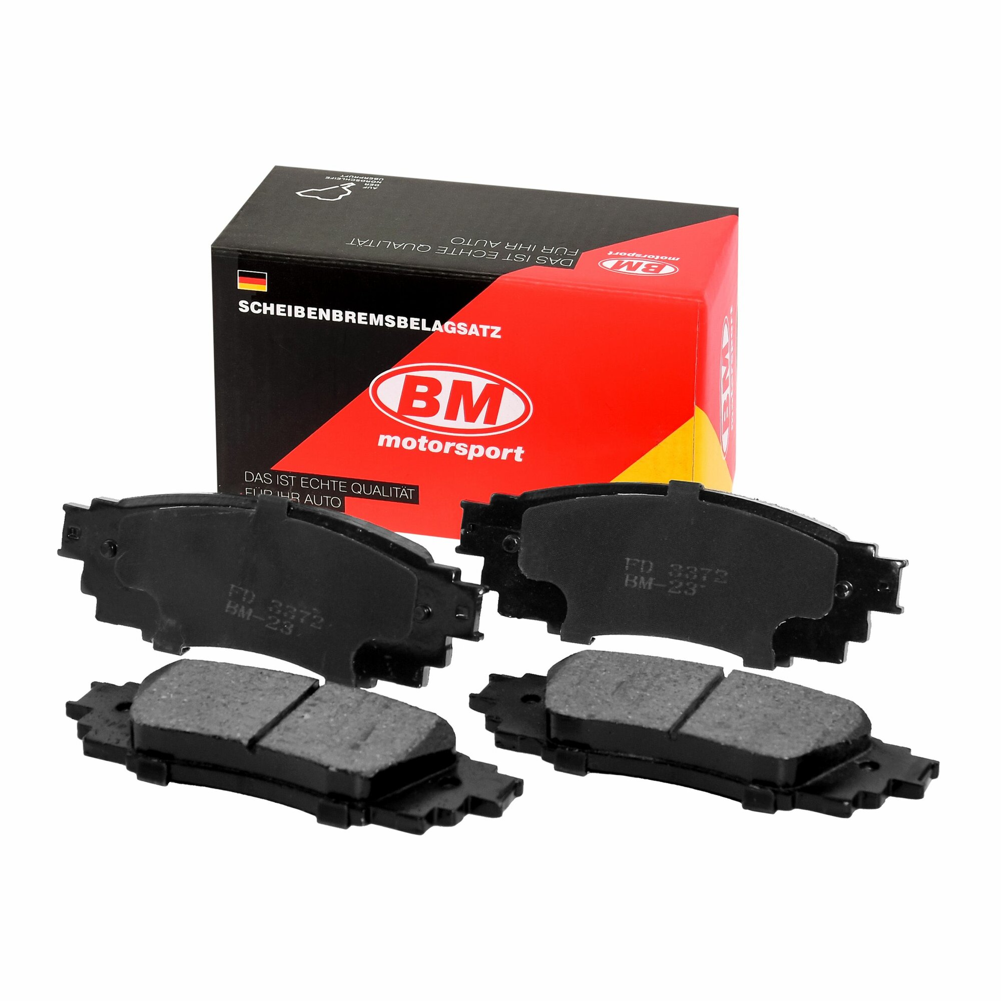 Bm колодки тормозные задние fd3372