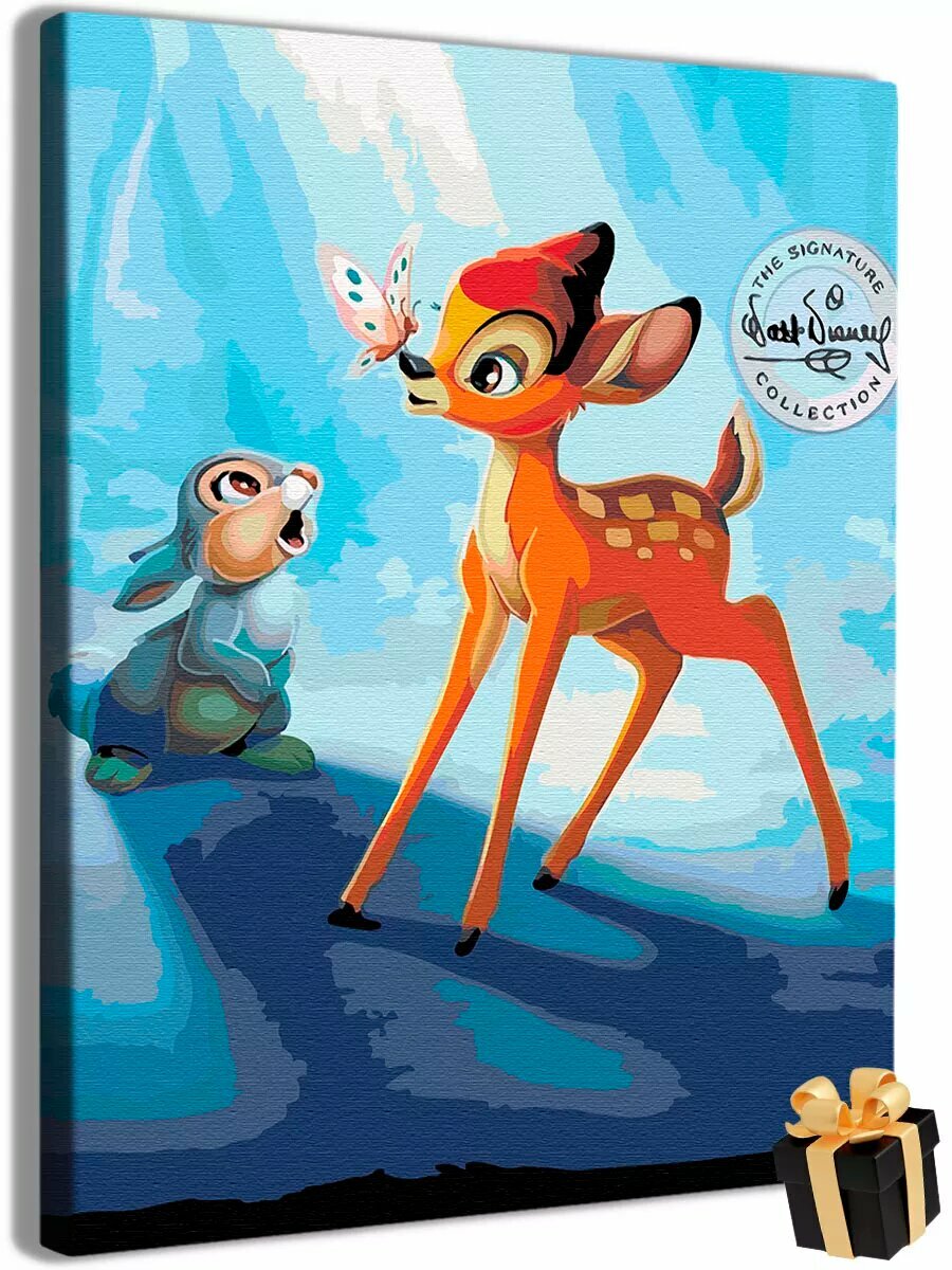 Картина по номерам Бэмби