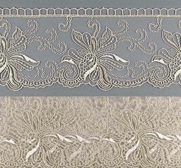 Кружево на сетке (метраж в каждой карточке товара)