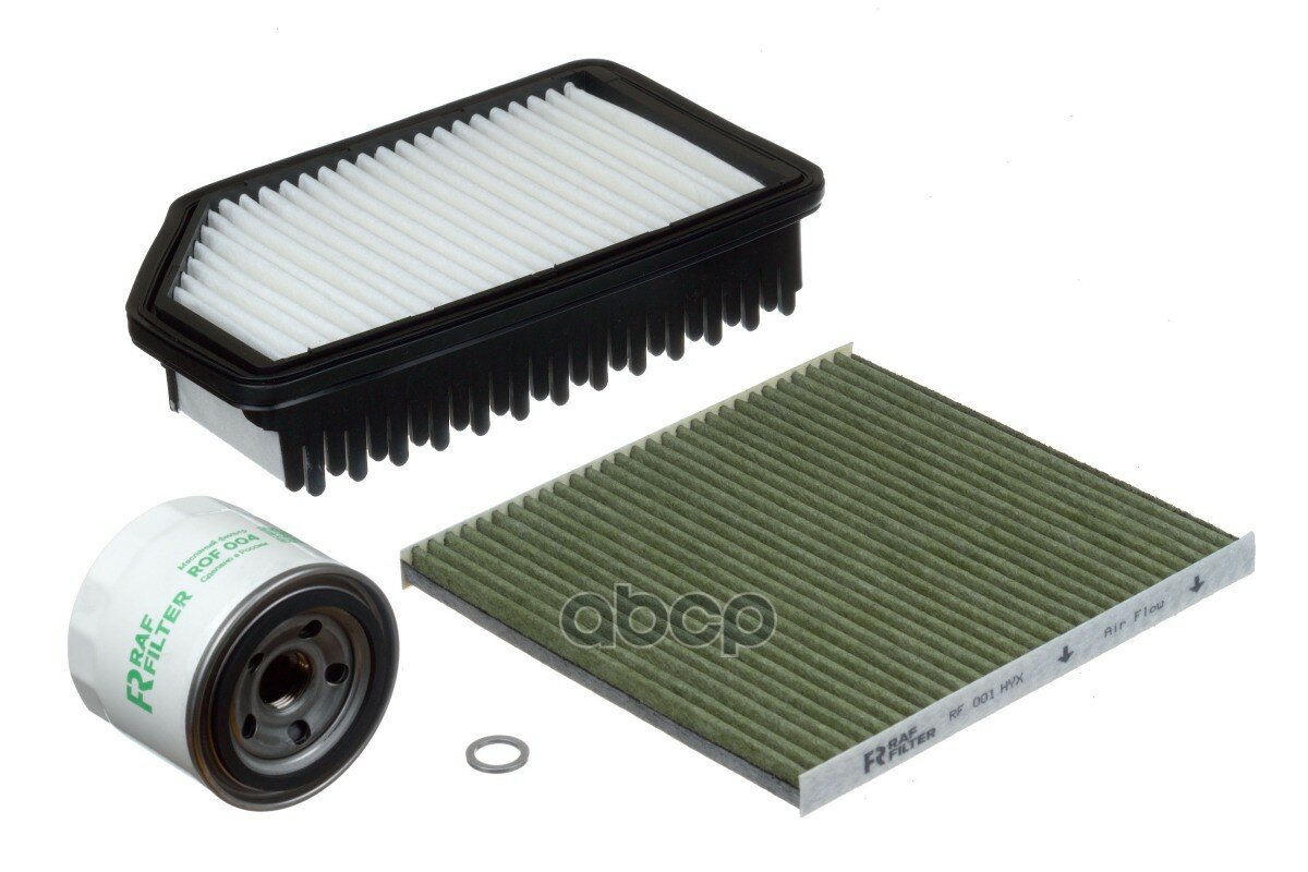 Комплект То Комфорт Hyundai Solaris 1, Kia Rio 3 RAF FILTER арт. RT003K