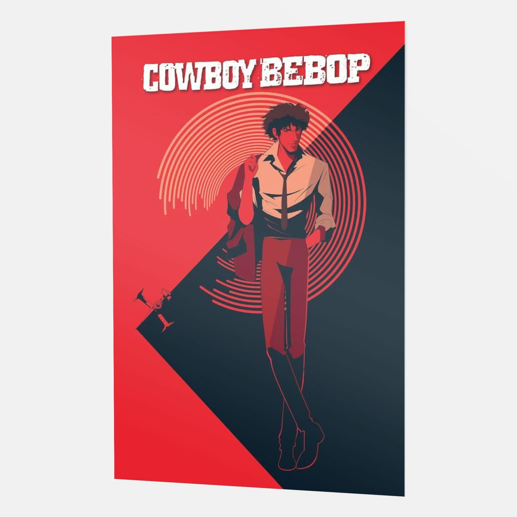 Интерьeрный постер (плакат на стену) по аниме Ковбой Бибоп - 60x90 см. - от Poster4me