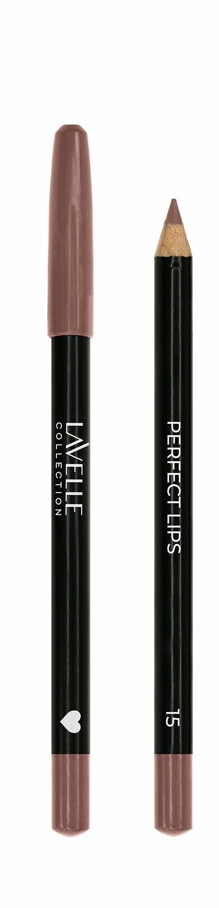LAVELLE COLLECTION Косметический карандаш для губ LP15, 15 теплый нюд
