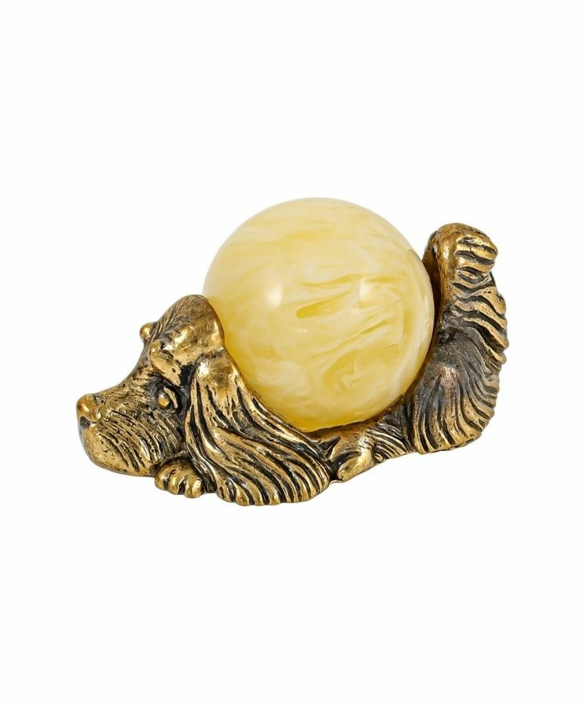 Статуэтка Собака Спаниель 194-Б, белый