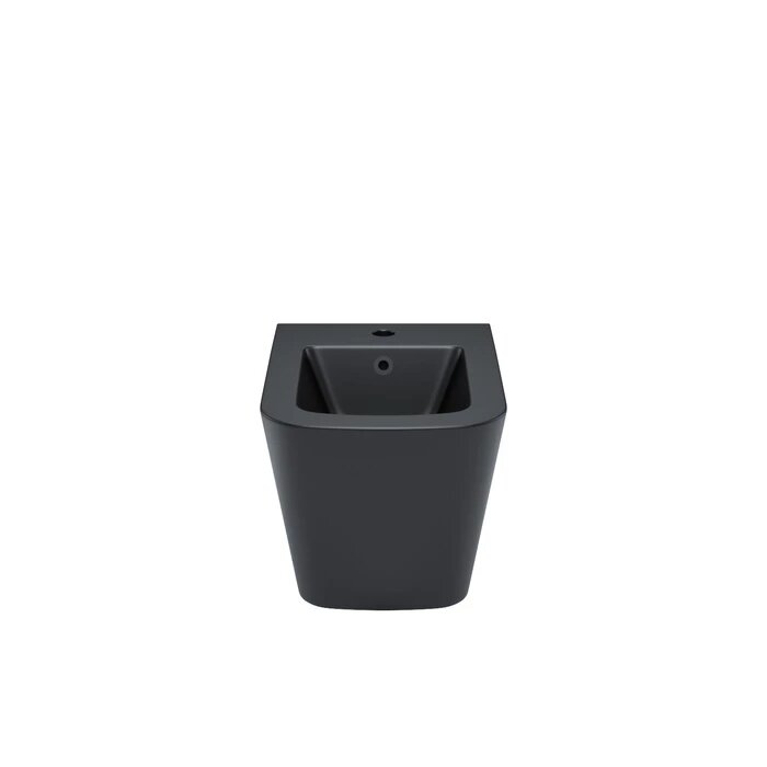 Подвесное биде чёрное матовое, Bild, IDDIS, BILRB02i82