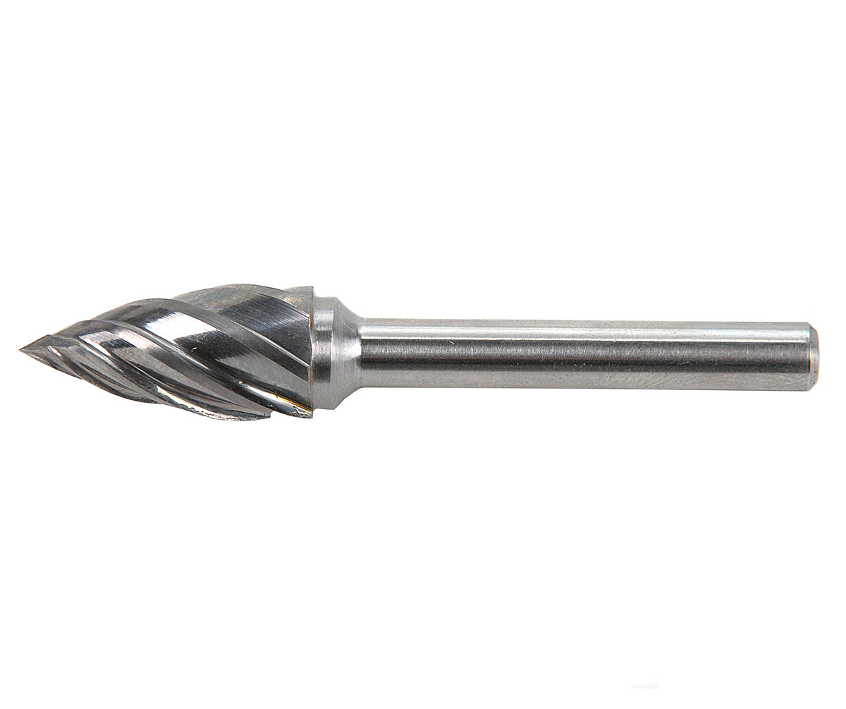 GARWIN INDUSTRIAL 900651-12*25*69 Борфреза параболическая с заостренным концом 12x25x69 мм, VHM, AL, форма G (серия 900651)