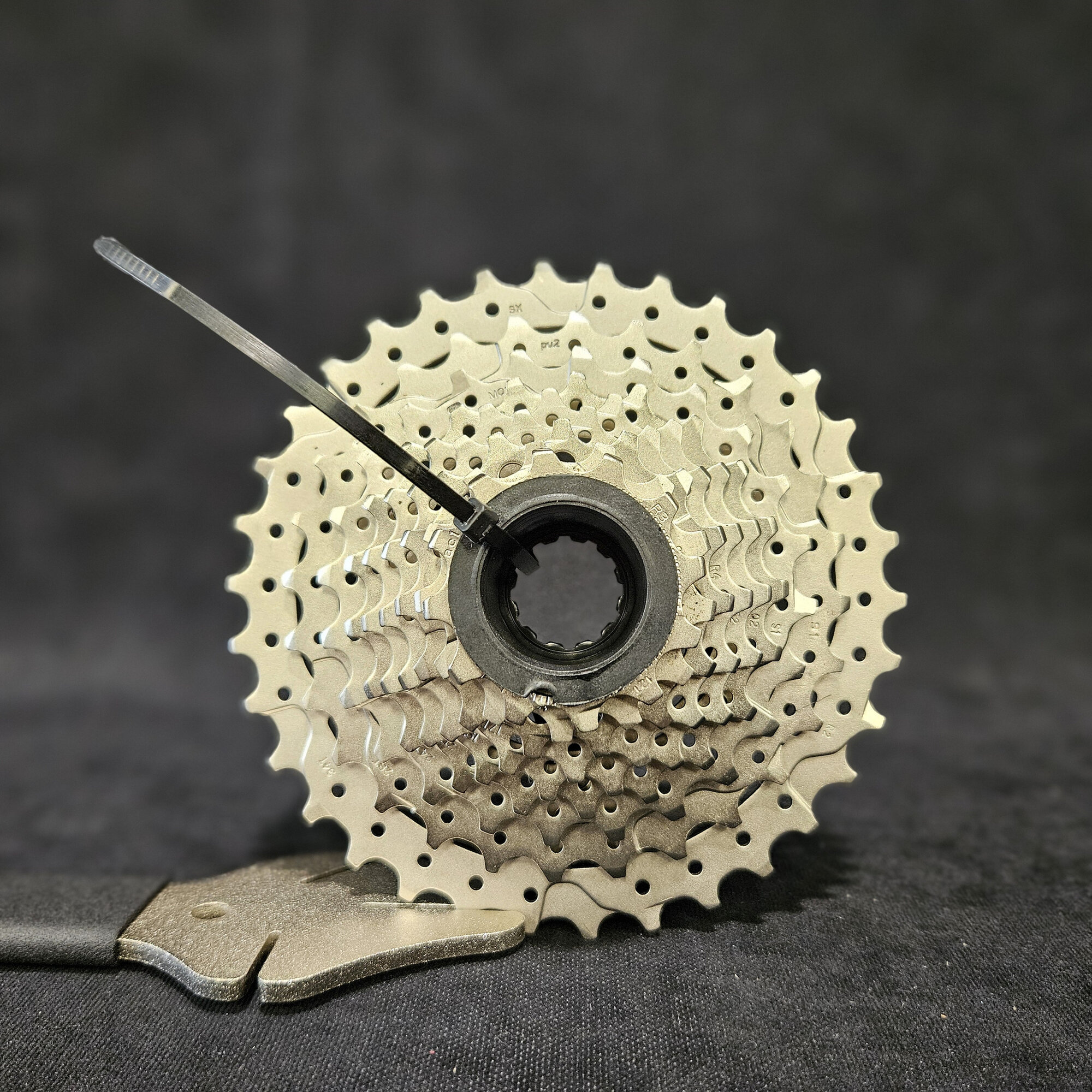 Кассета SunRace CSMS0, 10 ск, на алюминиевом пауке, 11-34T, хром